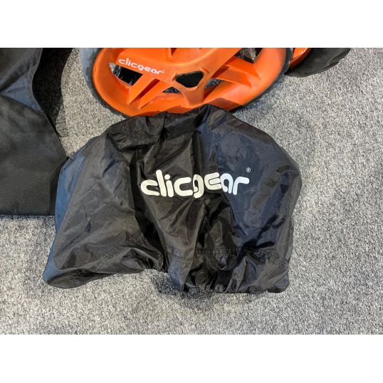 Clicgear 3.5 Trolley Arctic White/Orange (Used - 2 Star) | Push/Pull ...