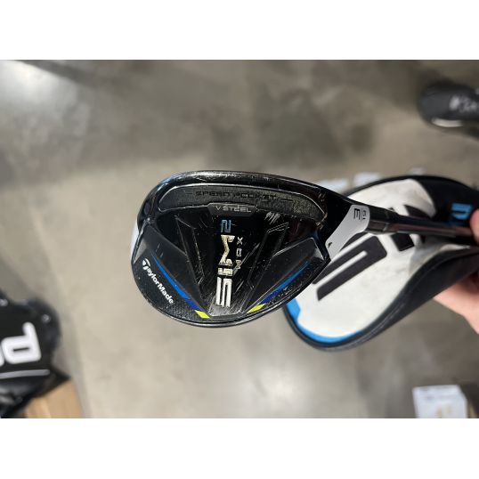 TaylorMade SIM 2 Max Rescue Right 3 Hybrid-19 Degree Stiff Ventus Blue 7 (Used - 3 Star ...