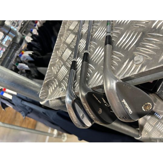 Cleveland 3 x Cleveland Wedges Right 52 56 and 60 Wedge (Used - 2 Star ...