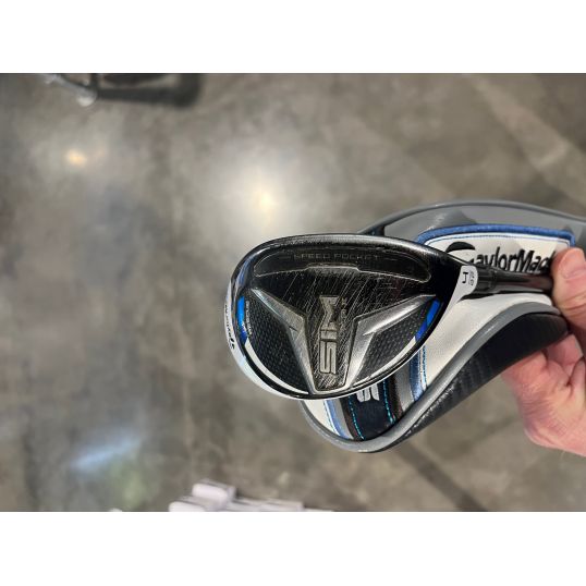 TaylorMade SIM Max Rescue Right 4 Hybrid-22 Degree Stiff Fujikura Ventus Blue 7 (Used - 3 Star ...