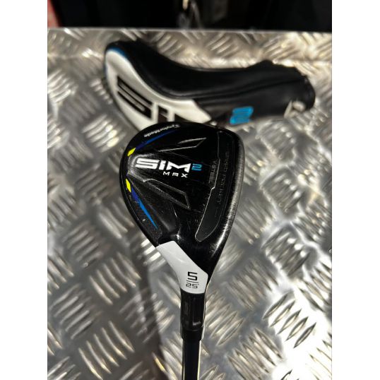 TaylorMade SIM 2 Max Rescue Club Right 5 Hybrid-25 Degree Regular Ventus Blue 6 Saplize Midsize ...