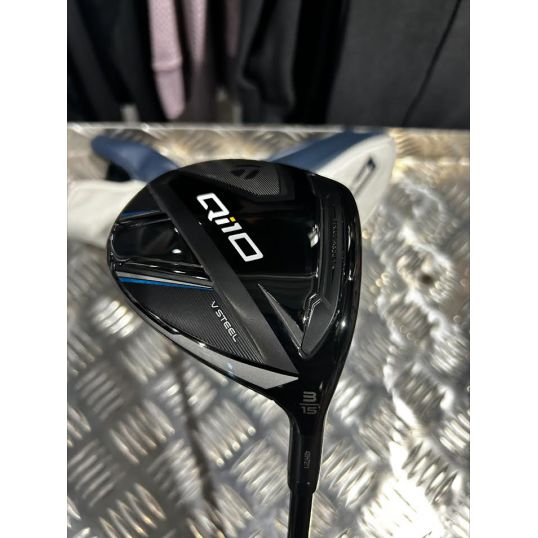 TaylorMade Qi10 Fairway Wood Right 3 Wood-15 Degree Fujikura Ventus TR Blue 6 Stiff Golf Pride Z ...